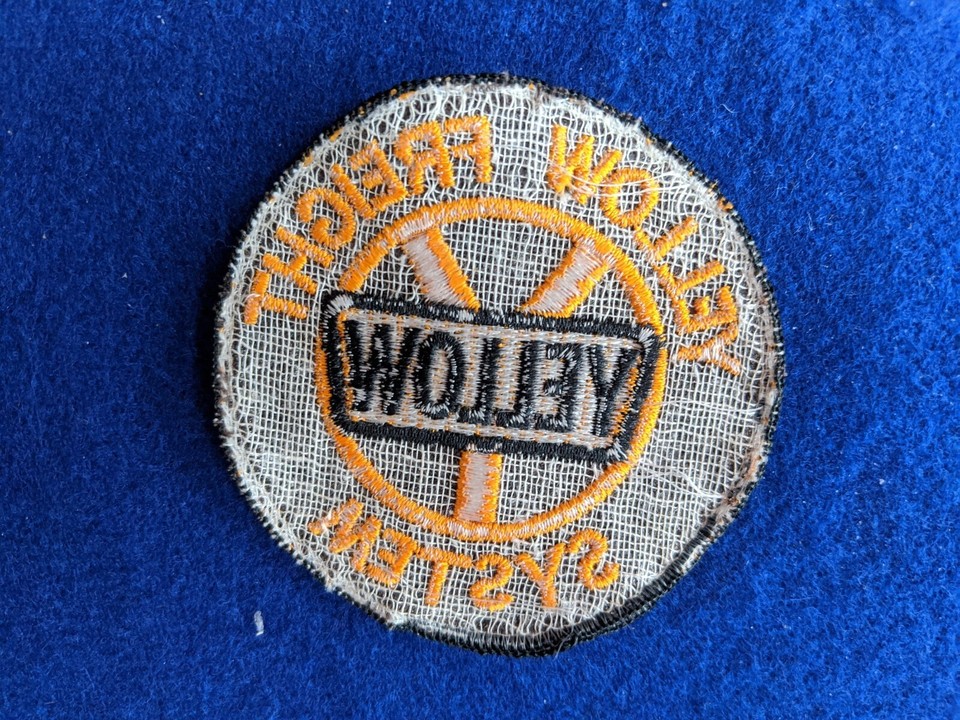 Yellow Freight System Trucking Embroidered Circular Round Patch NEW 3 ...
