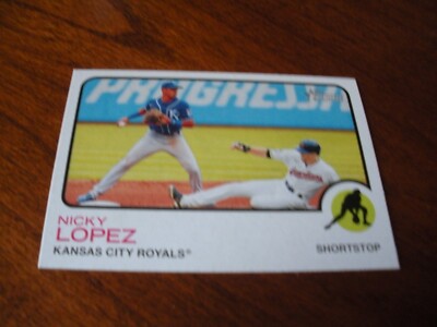 2022 Topps Heritage Nicky Lopez #260 Kansas City Royals | eBay