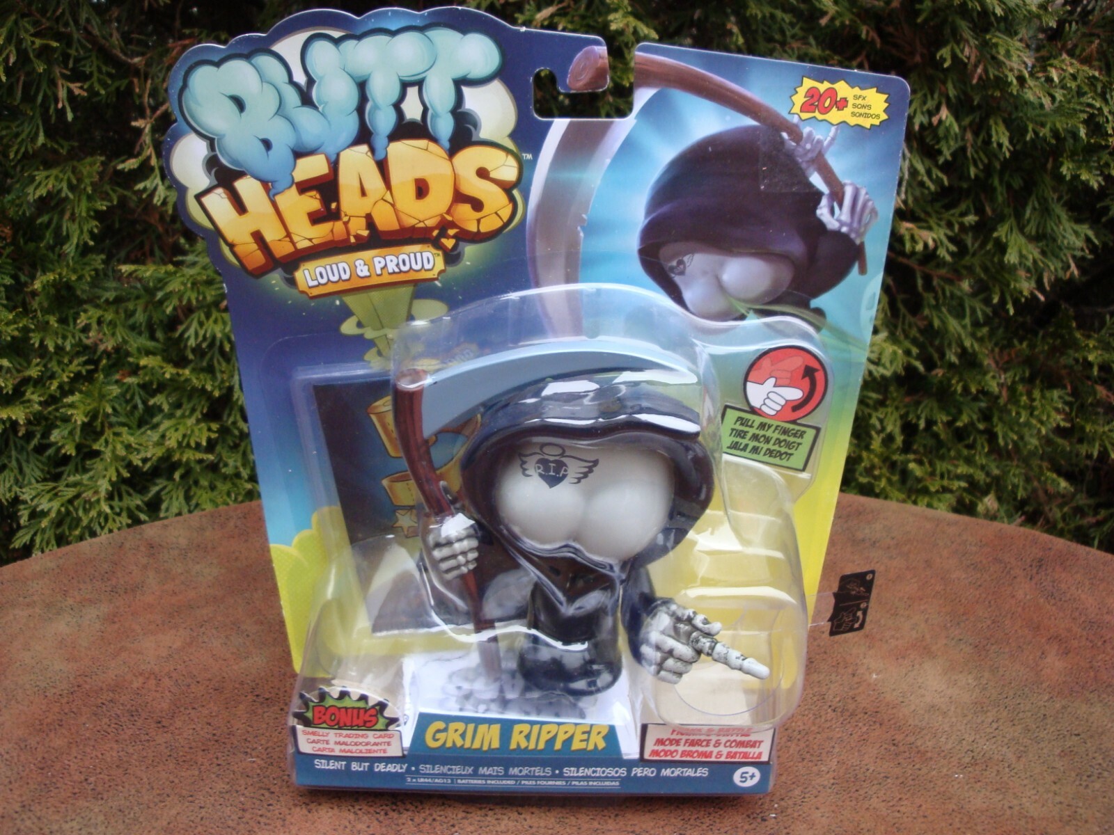 Butt Heads "Loud & Proud" Grim Reaper Farting Figure by Wow Wee #4180 ...