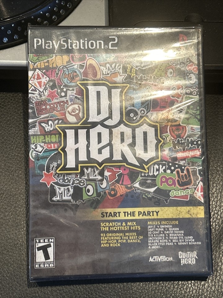 Dj Hero Wireless Turntable Controller For Ps2 And Ps3 With New DJ Hero ...