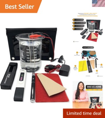 Enhanced Colloidal Silver Generator Kit with 99.99% Pure Silver Wire ...