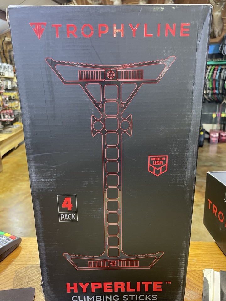 NEW 2025 Trophyline HyperLite 4 Pack Of Climbing Sticks | eBay