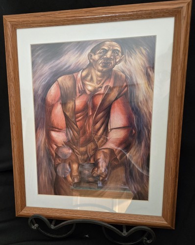 Charles White : Preacher : 1952 : Archival Quality Art Print Matted ...