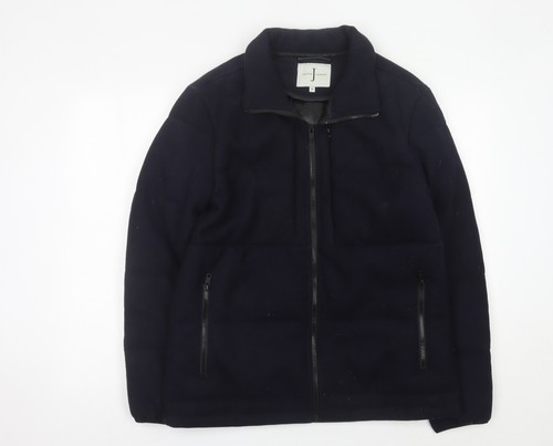 Jasper Conran Men’s Black Wool Blend Zip Jacket Size M | eBay UK