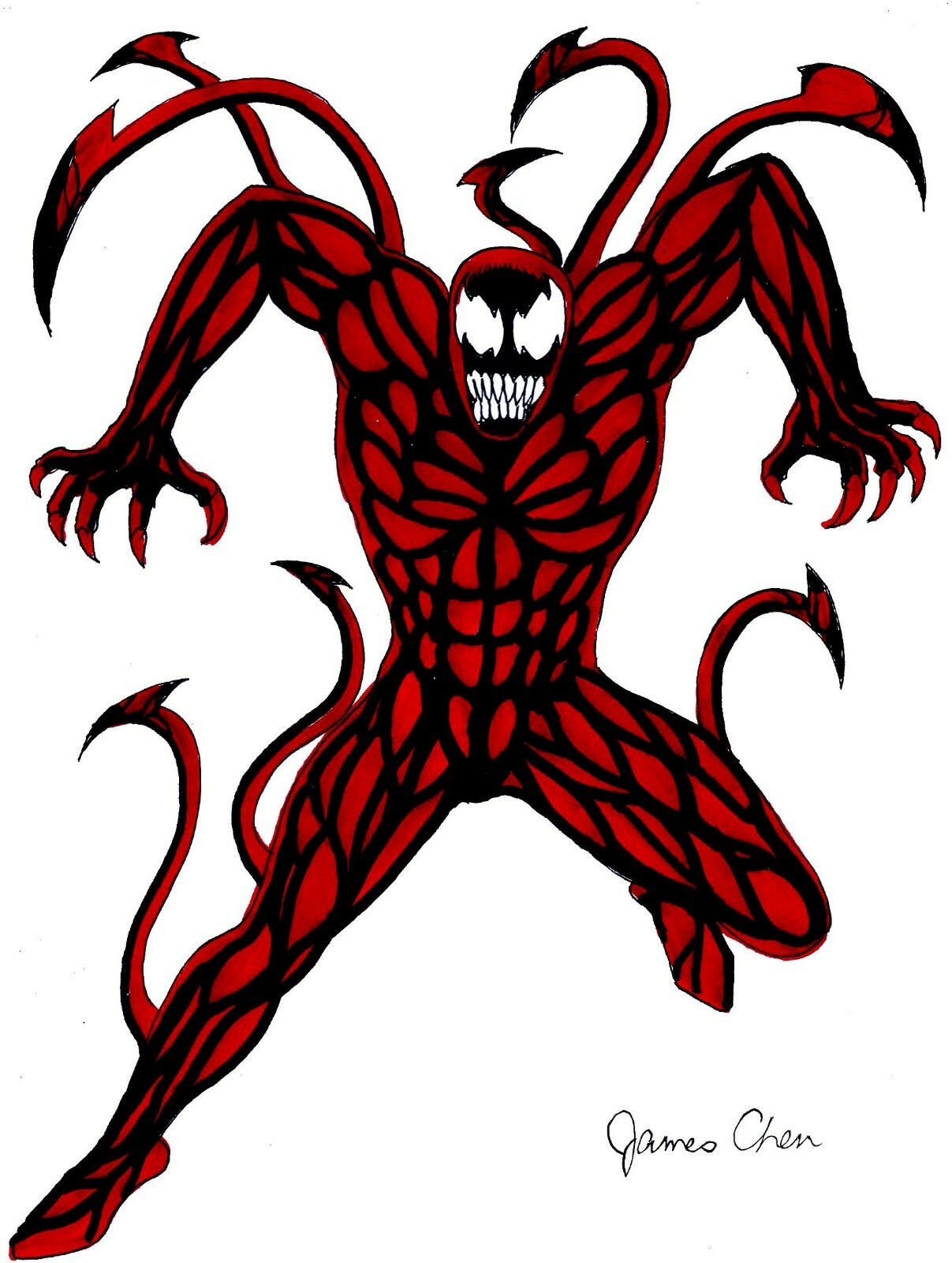 Spiderman Carnage Symbol