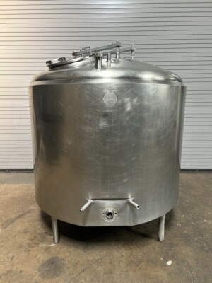 Crepaco 500 Gallon Stainless Jacketed Process Tank, Process Mixing Tank ...