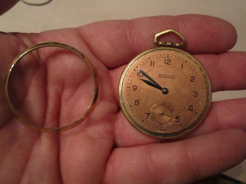 VINTAGE RUXTON SHOCKPROOF POCKET WATCH NOT WORKING OFC-13 | eBay
