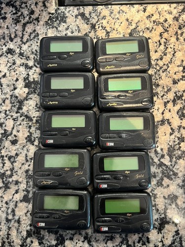 Apollo Pager DPC ALA25.S T60 Gold MHz WORKING (LOT OF 10) | eBay