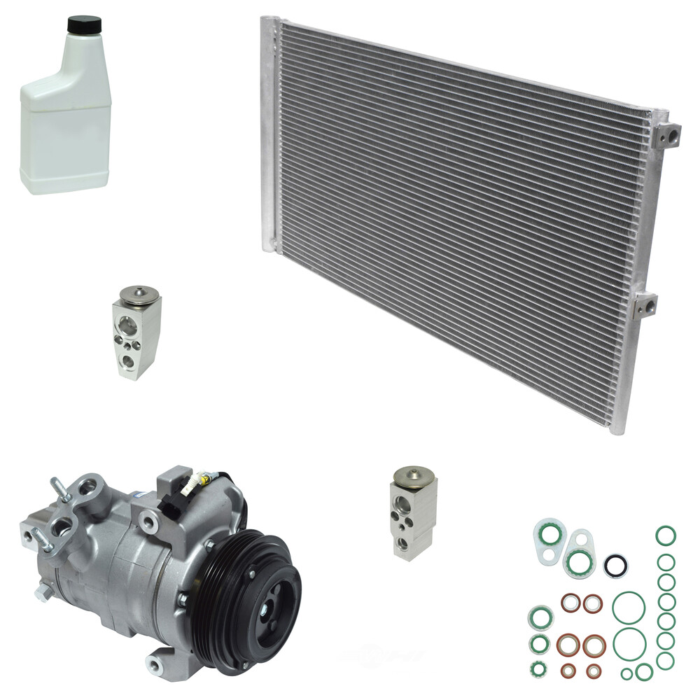 A/C Compressor Kit-Compressor-condenser Replacement Kit UAC fits 15-16 ...