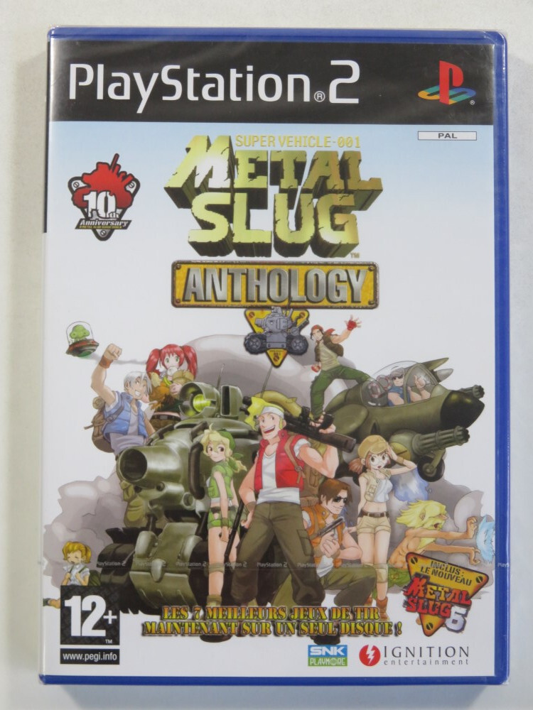 Metal Slug Anthology PlayStation 2 PAL - Prix - Photo - Présentation
