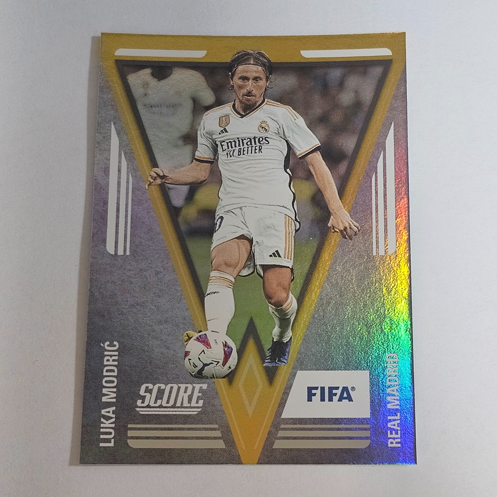Luka Modric 2023 Score FIFA #17 Pure Class - Black Laser /1 Price Guide ...