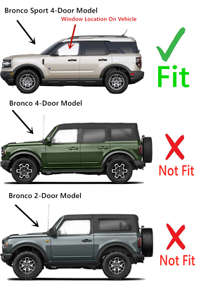 Ford Bronco Window Parts