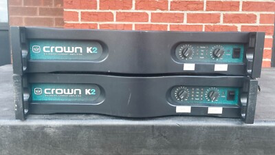 Crown K2 Digital Power Amplifier Vintage Rare -price for one, one left ...