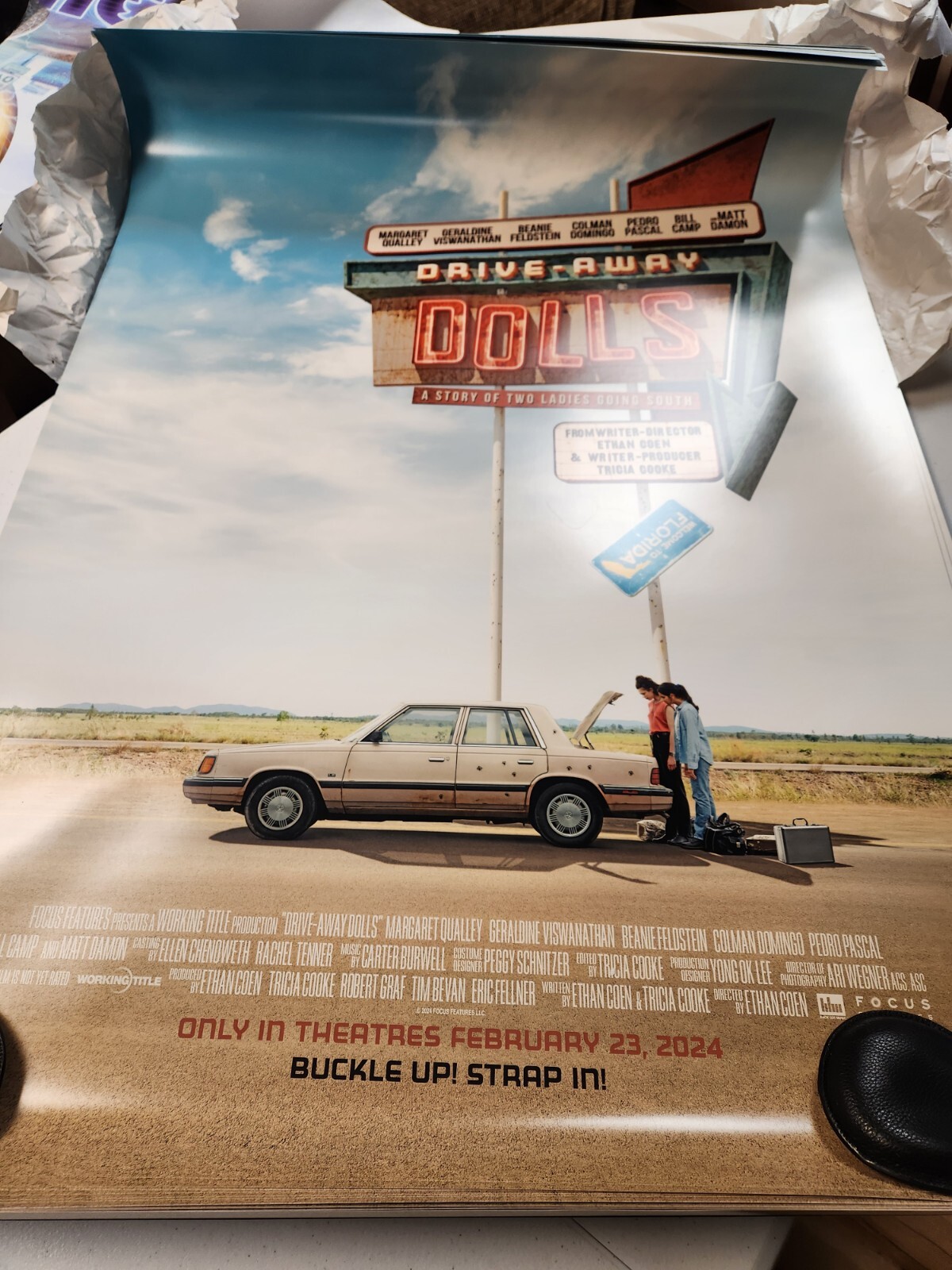 Drive Away Dolls - original DS movie poster 27x40 D/S FINAL B MINT ...