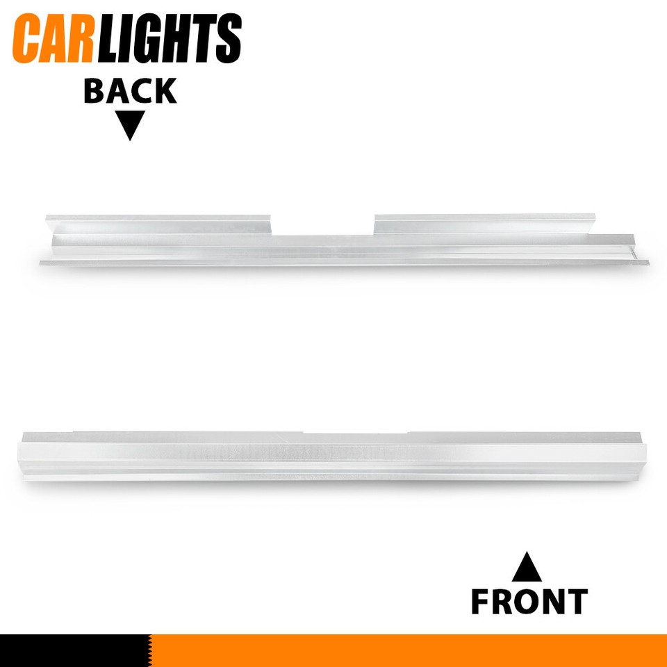 2x Slip-on Rocker Panels Fit For 84-01 Jeep Cherokee Wagoneer Comanche ...