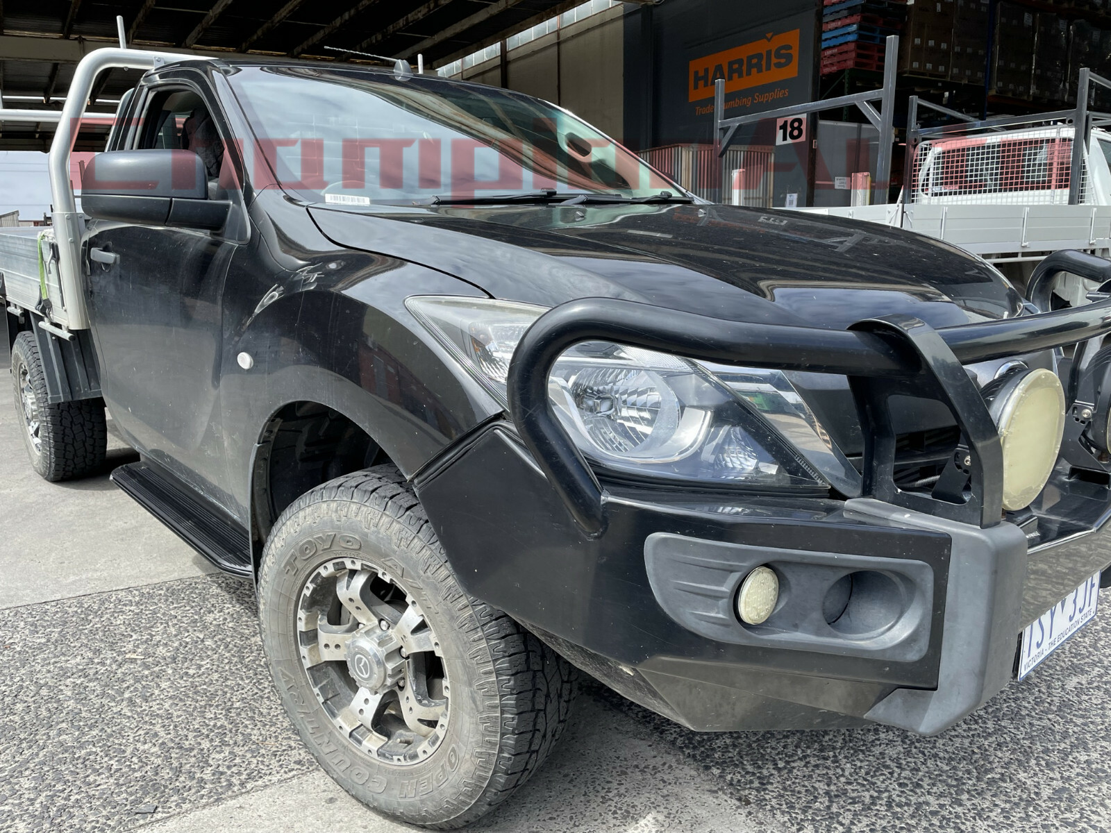 Single Cab Isuzu Dmax D-max Single Cab Side Steps Alloy 2012-08/2020 ...