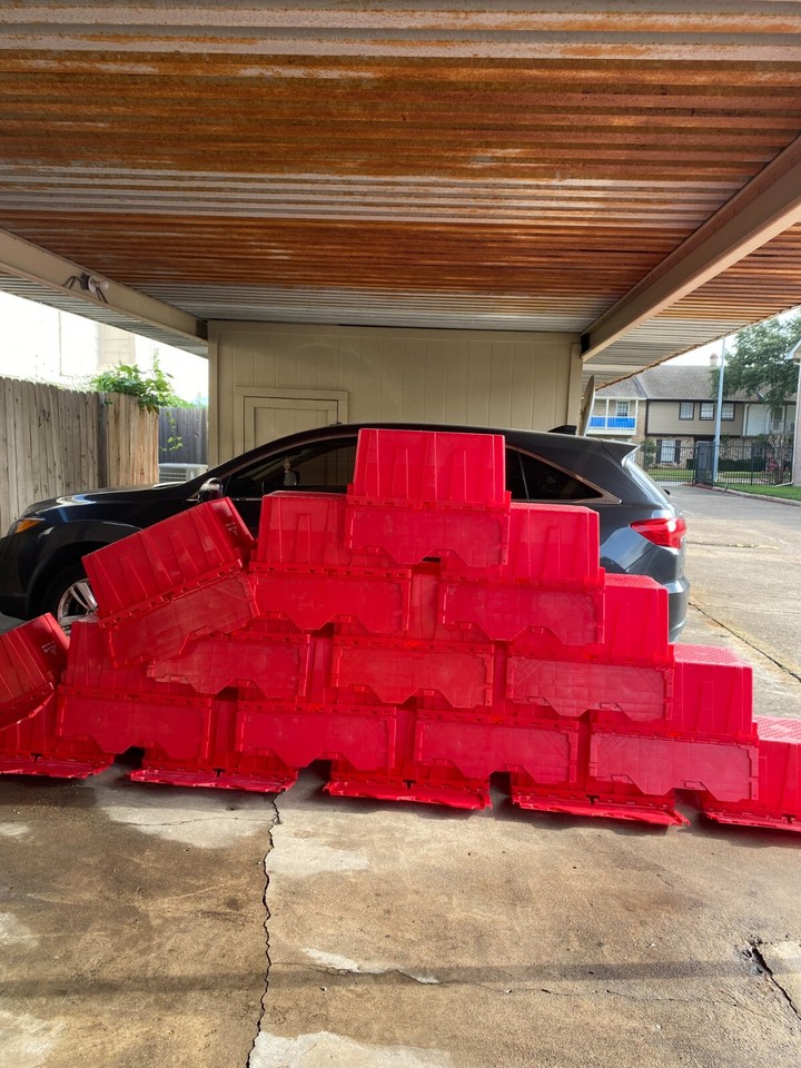 10 HEAVY DUTY XL ULINE Crates / Totes / Storage Containers / Moving ...