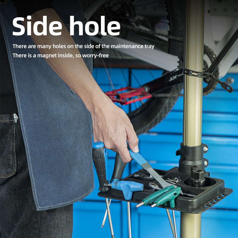 ROCKBROS Adjustable Bike Repair Stand Foldable MTB Bicycle Work Stand ...