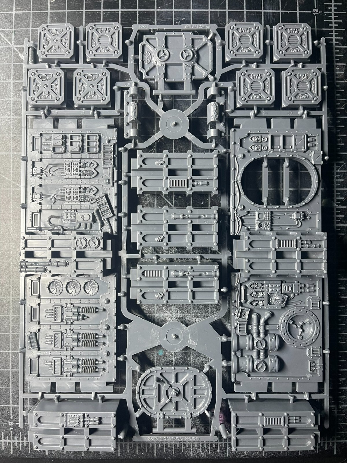 Warhammer Kill Team Gallowdark Into the Dark Terrain Bulkhead A | eBay