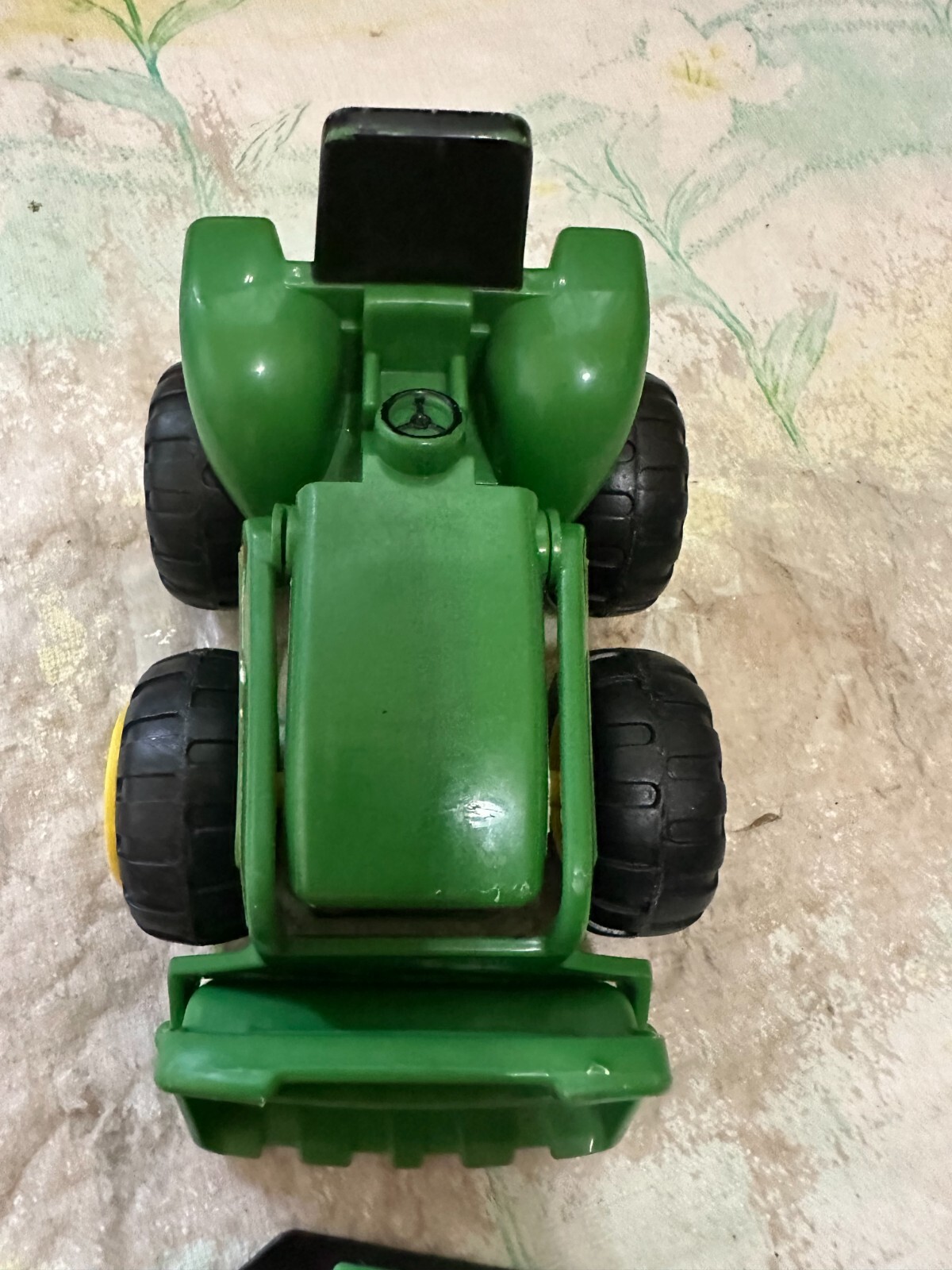 John Deere Sandbox Toy Tractor Front Loader Truck Green Plastic 35874 ...