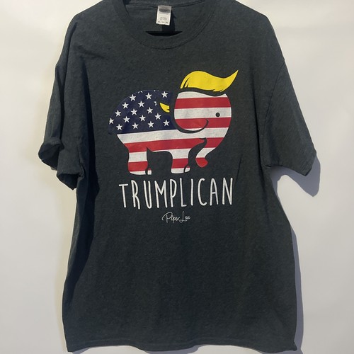 Trump T-shirt Trumplican Elephant Piper Lou For America XL Maga B21 | eBay