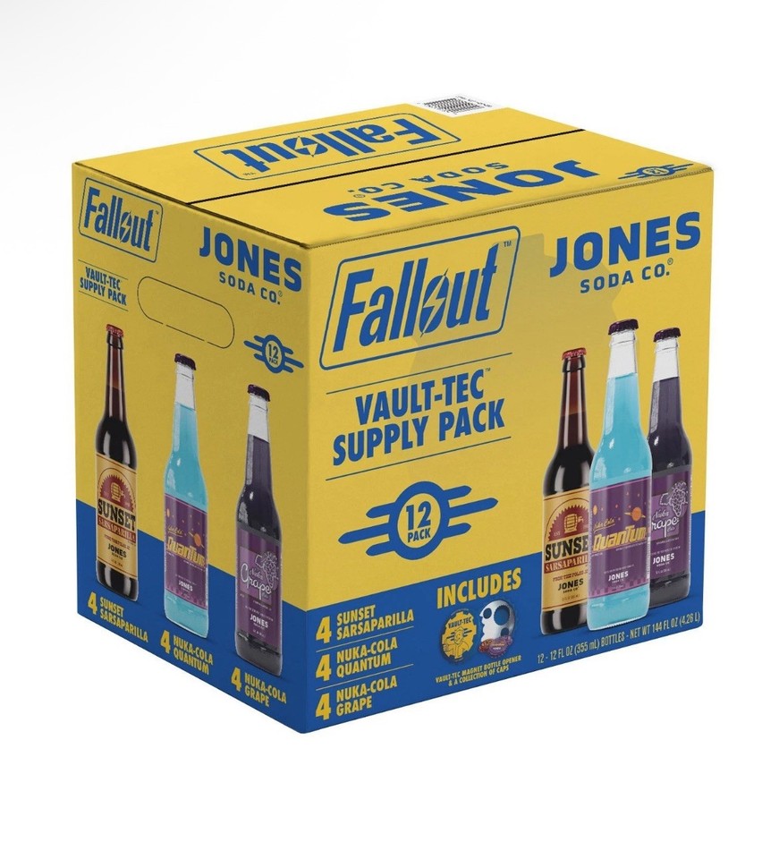 (LIMITED EDITION) Fallout Nuka Cols Jones Soda Crate! SEALED NEW | eBay