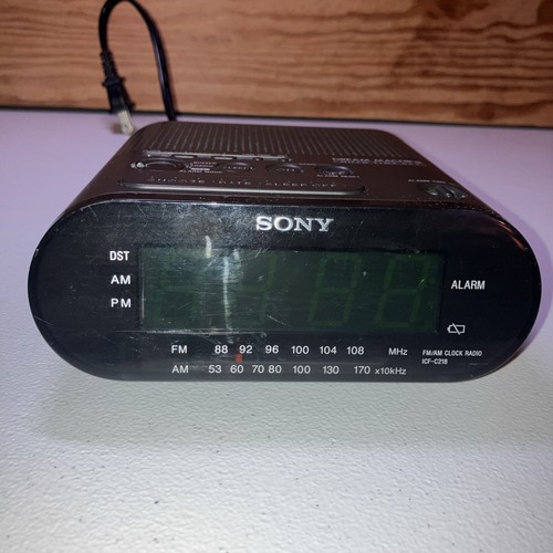 Sony Dream Machine Clock Radio - Black (ICFC218) | eBay