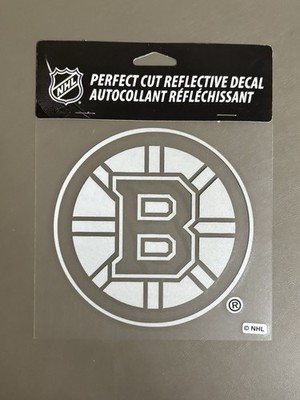 Boston Bruins NHL Hockey 6x6 Perfect Cut Reflective Decal NEW!!! | eBay