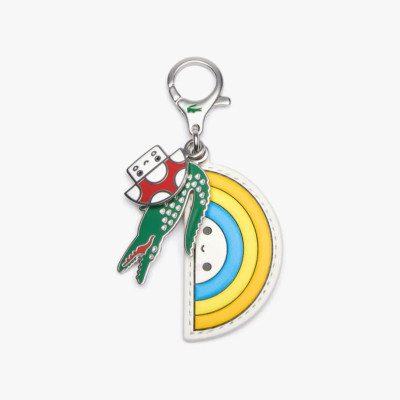 Lacoste x FriendsWithYou Coloured Metal Charm Keyring NH3207-E86 Indien ...