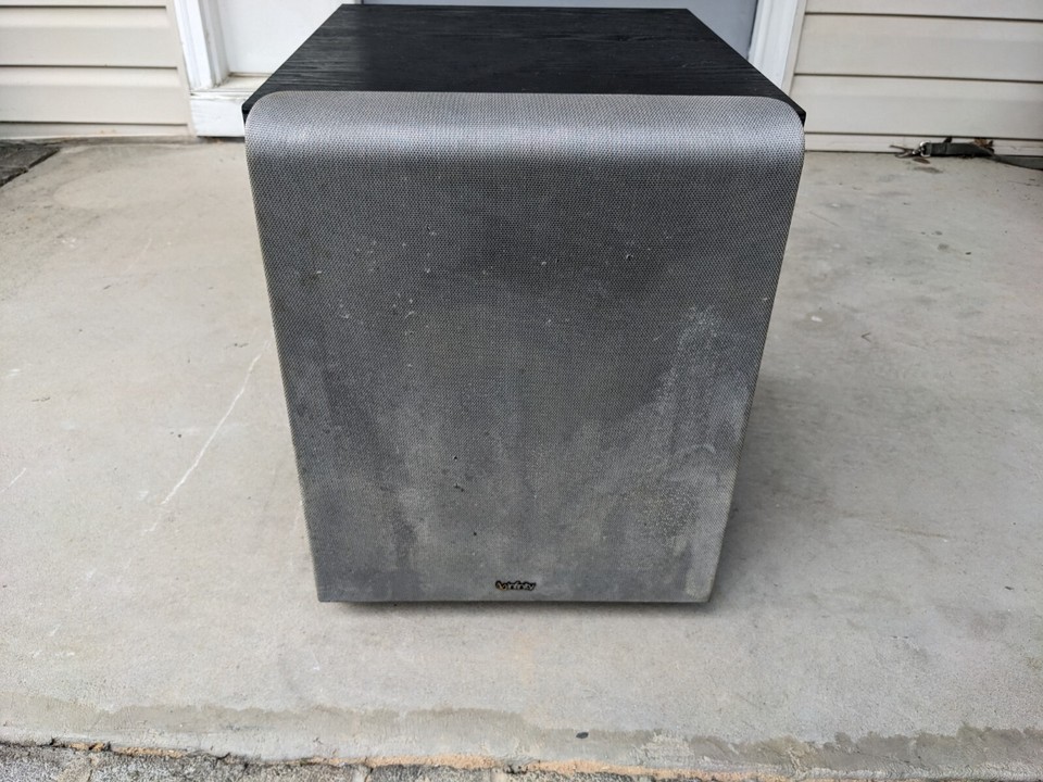 Infinity PS212 Home Theater Powered 400 watt Subwoofer as-is fast ...