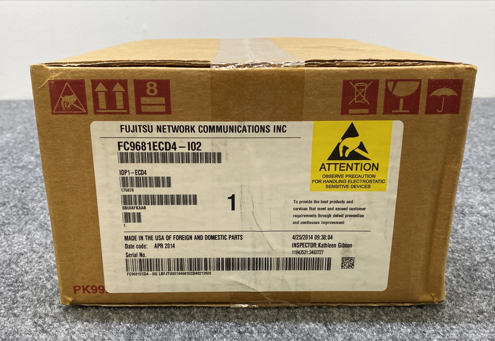 FUJITSU FC9681ECD4-I02 SBUIAFKAAB *GG41922 for sale online | eBay