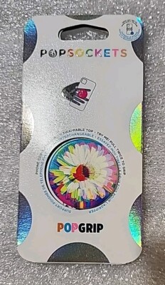 PopSockets Phone Grip Stand POPGRIP Popsocket - Frenetic Flower | eBay