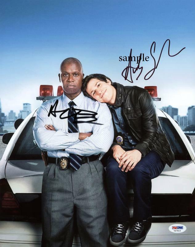 ANDY SAMBERG ANDRE BRAUGHER REPRINT SIGNED 8X10 PHOTO AUTOGRAPHED ...