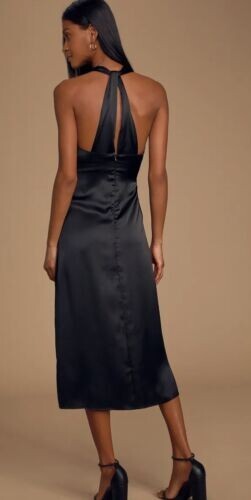 Bishop & Young Women's Camila T Back Dress, Black, XS | eBay