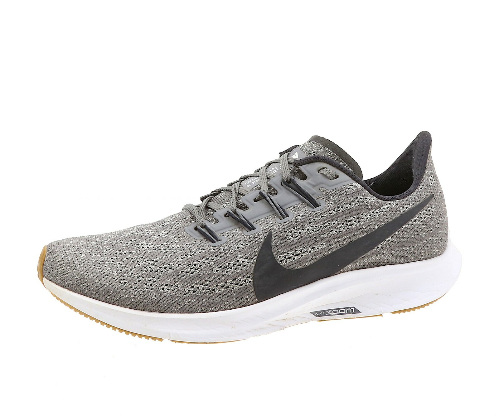 Nike Air Zoom Pegasus 36 Gray Running Shoe Z3582* Siz… - Gem