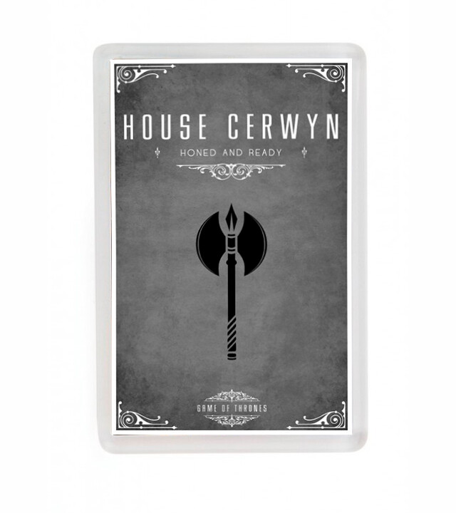 Haus Cerwyn Game Of Thrones House Cerwyn Fridge Magnet Kühlschrank ...