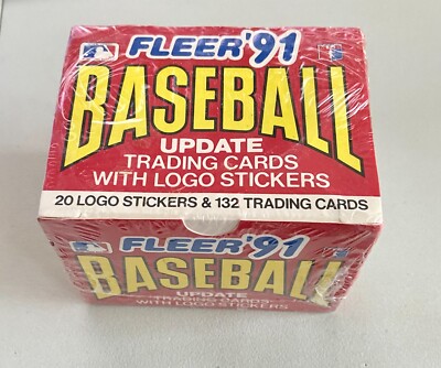1991 Fleer Baseball Update Factory Sealed Complete Set Qty | eBay