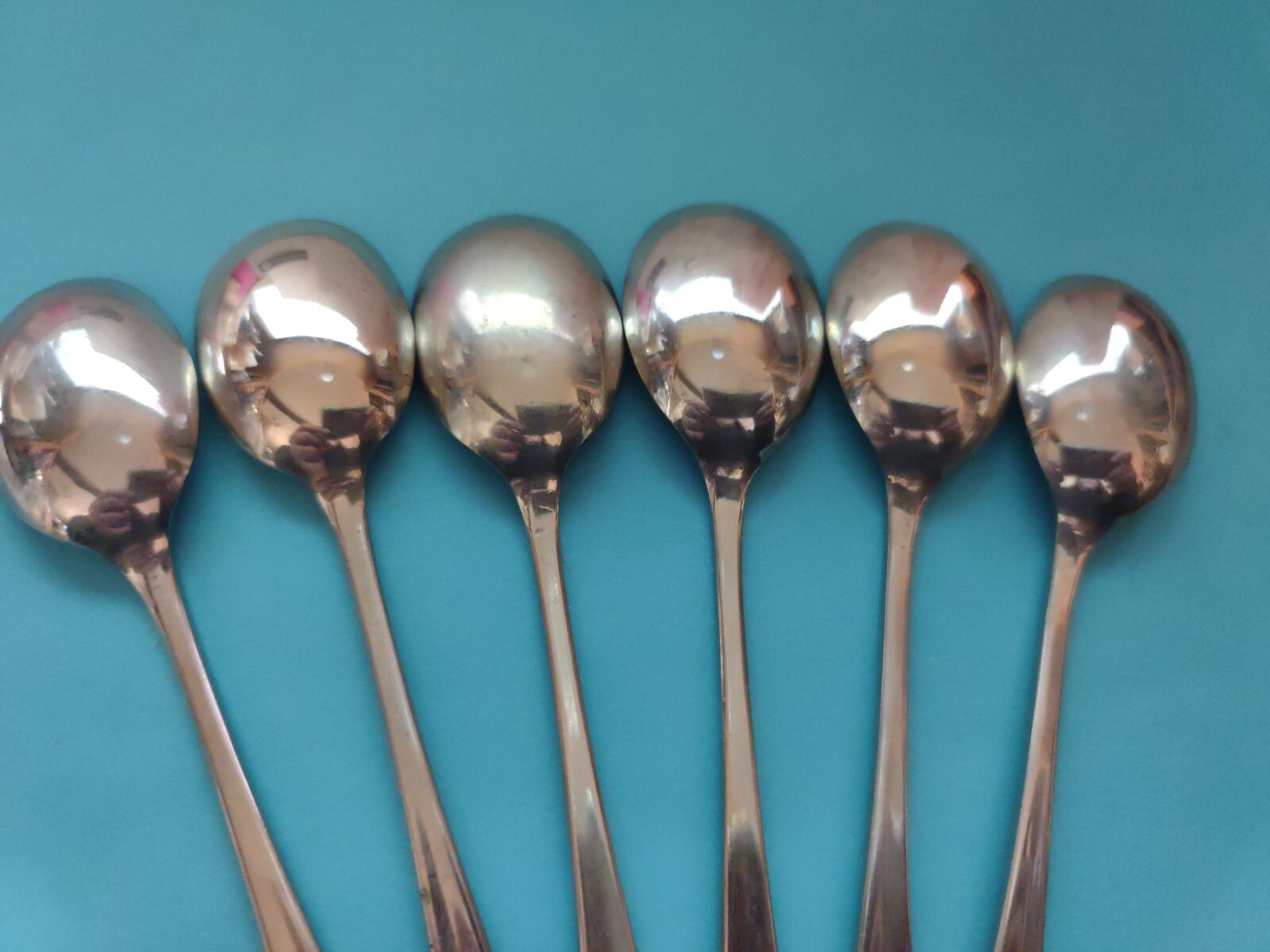 Wear-Wite Rustless Nickel Silver Sheffield 5" Demitasse Spoons ~ Set of ...
