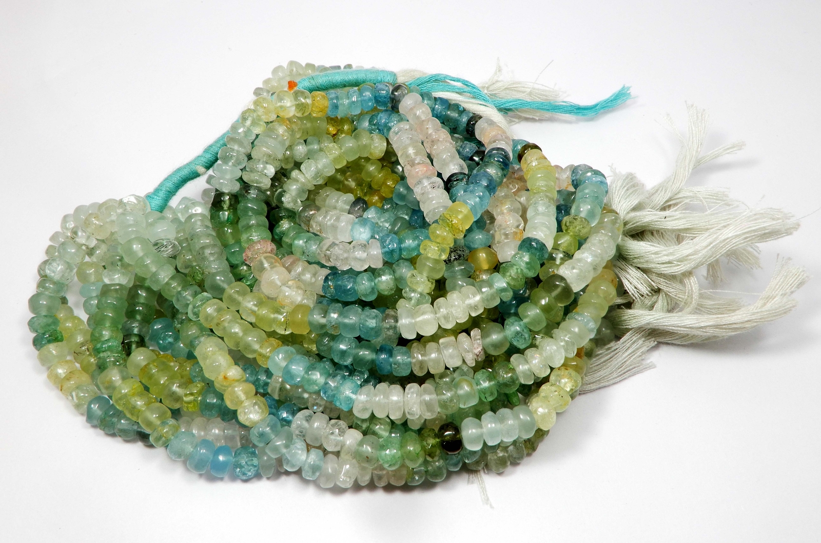 Treated Aquamarine Morganite Heliodor Beryl Maxixe Beryl Emerald Beads ...