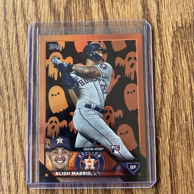2023 Topps Update Bligh Madris Ghost Ultra Rare Parallel SP RC Houston ...