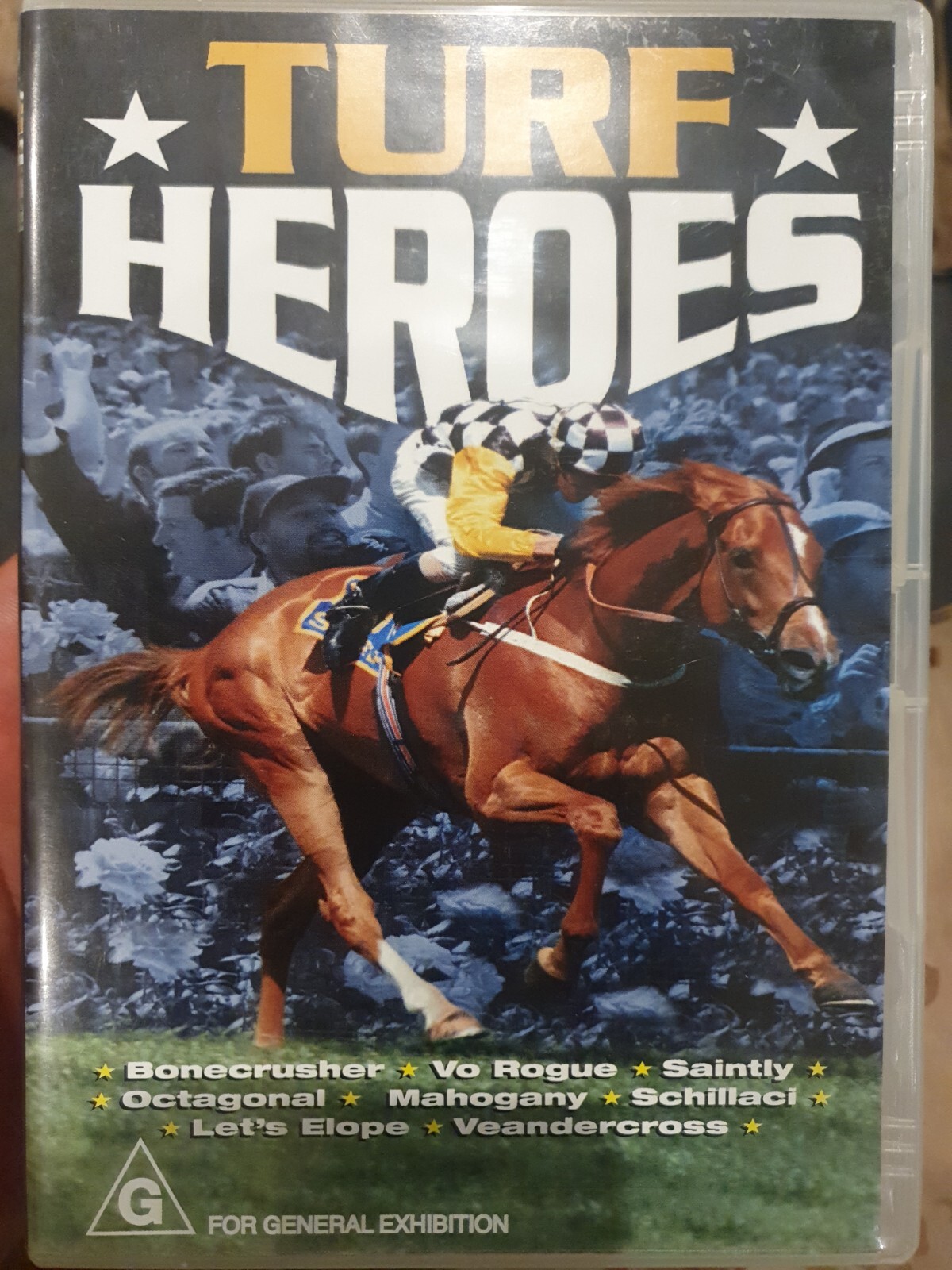 TURF HEROES VOL. 1 RACING DVD HORSE-RACING COX PLATE JOCKEY DOCUMENTARY ...