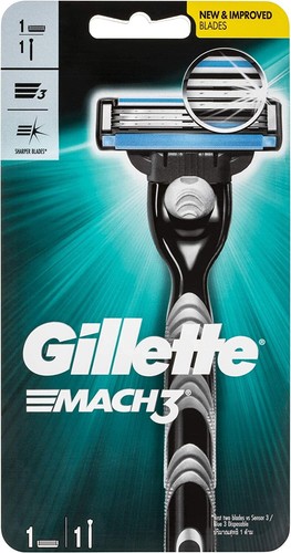 Gillette Mach 3 Men's Shaving Razor, 1 Pack, Mens Razors/ Blades | eBay