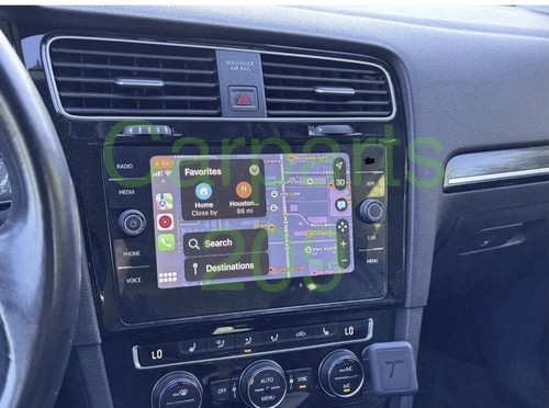 VW Golf GTI R Delphi MIB2 Radio Receiver Cd Player 8" Unlocked CarPlay ...
