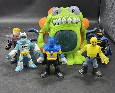Fisher Price Imaginext Green Space Alien And 5 Figures Batman And More ...
