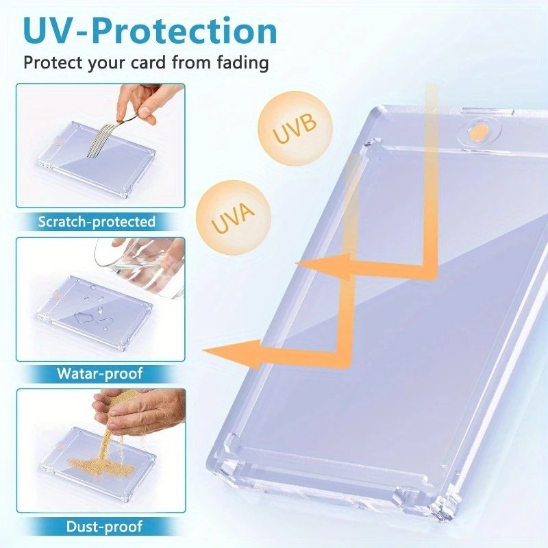 30 Pack Magnetic Trading Sports Card Holders 35pt One-Touch Hard UV Protection⭐ | eBay