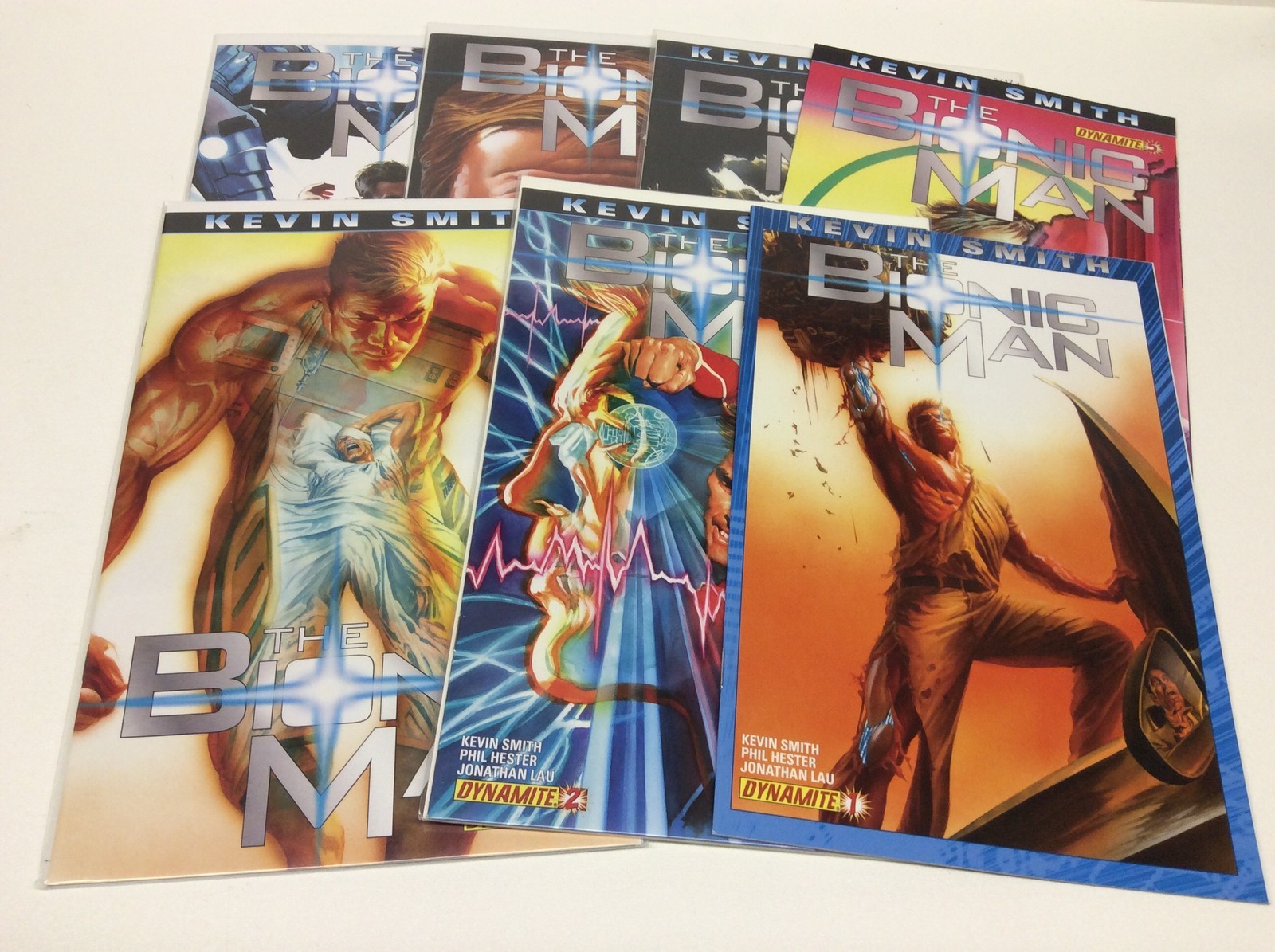 THE BIONIC MAN #1-16 (DYNAMITE/2011/2nd Print/KEVIN SMITH/061677) SET ...