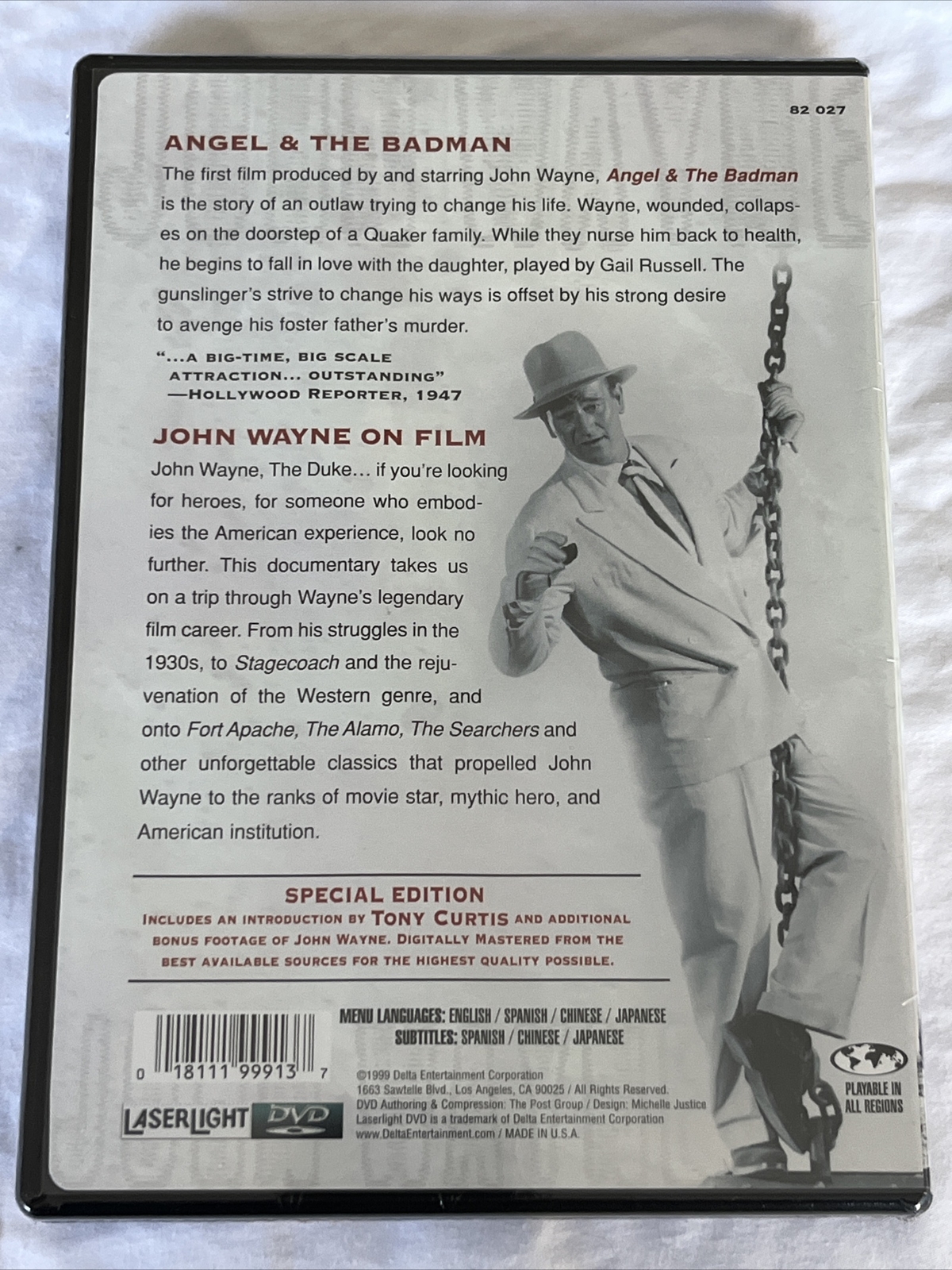John Wayne Double Feature - Angel & The Badman & John Wayne On Film NEW ...
