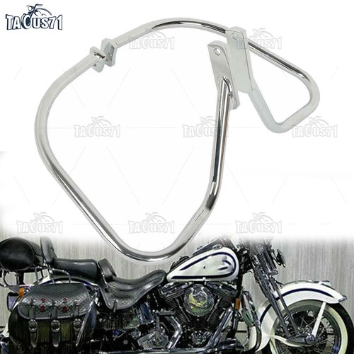 Saddlebag Highway Guard Crash Bar For Harley Softail Deluxe FLSTN ...