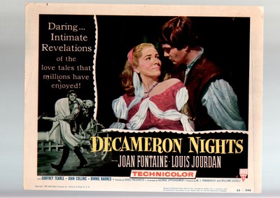 Lobby Card: DECAMERON NIGHTS-1953-LOBBY CARD-VF-ADVENTURE-DRAMA-JOAN ...
