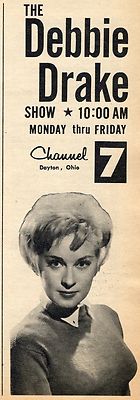 1962 TV AD ~ DEBBIE DRAKE SHOW EXERCISE IN DAYTON,OHIO BEAUTIFUL & SEXY ...